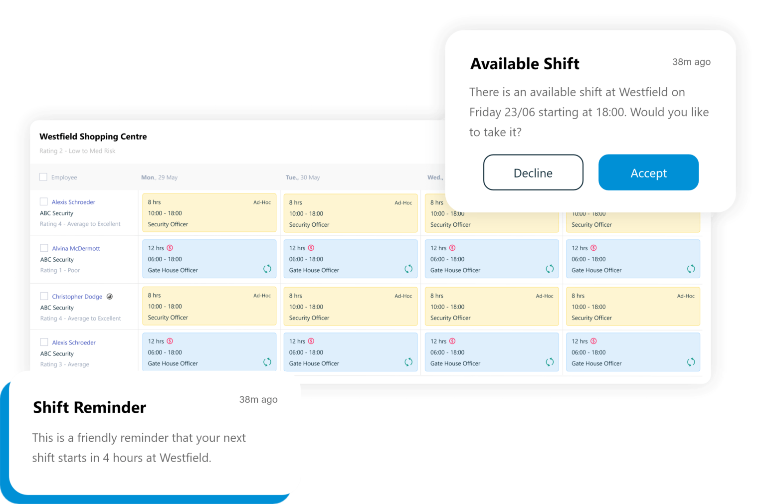 Workforce Rostering Software Australia | Scheduling Software - Cerely