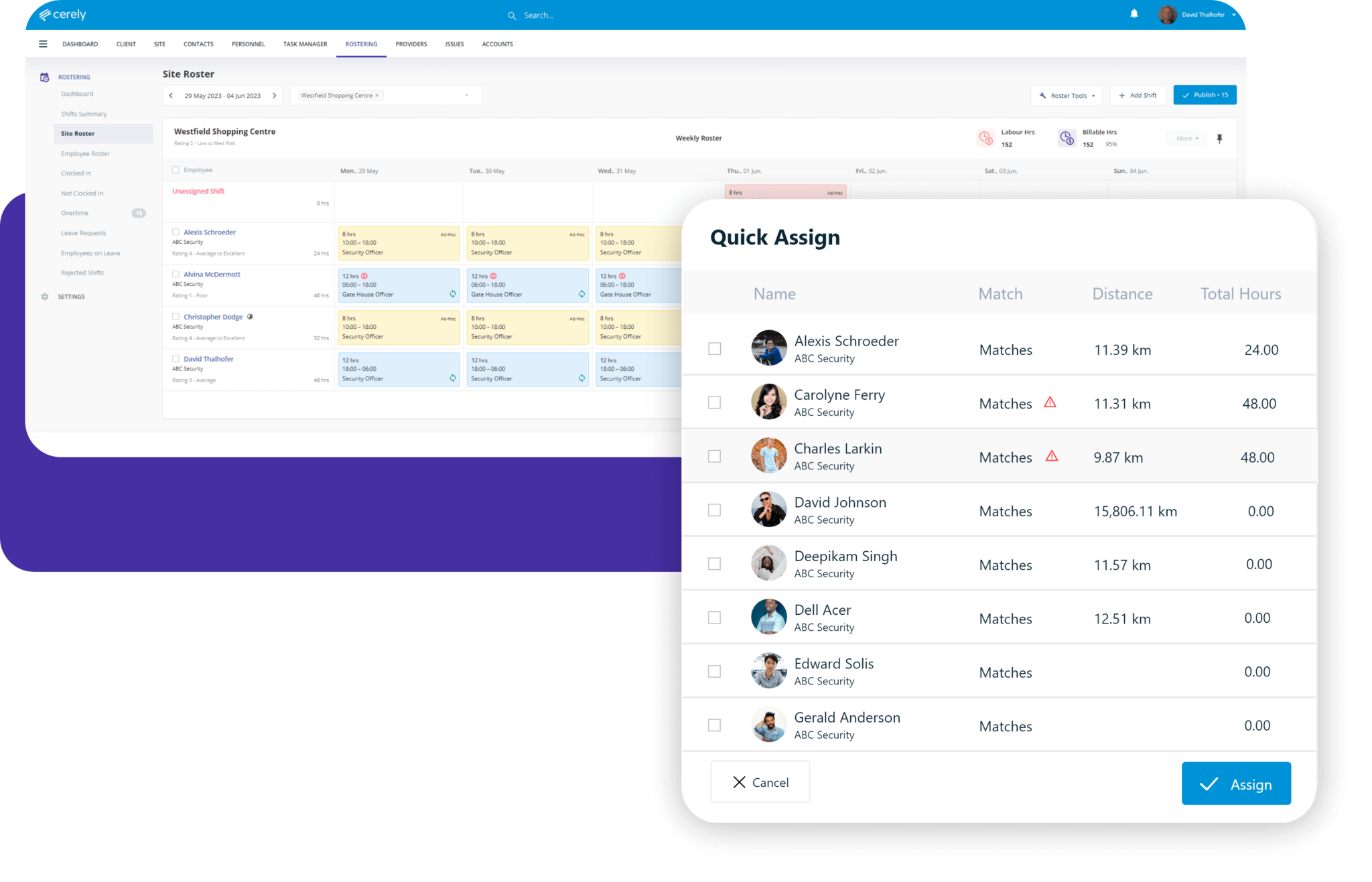 Workforce Rostering Software Australia | Scheduling Software - Cerely